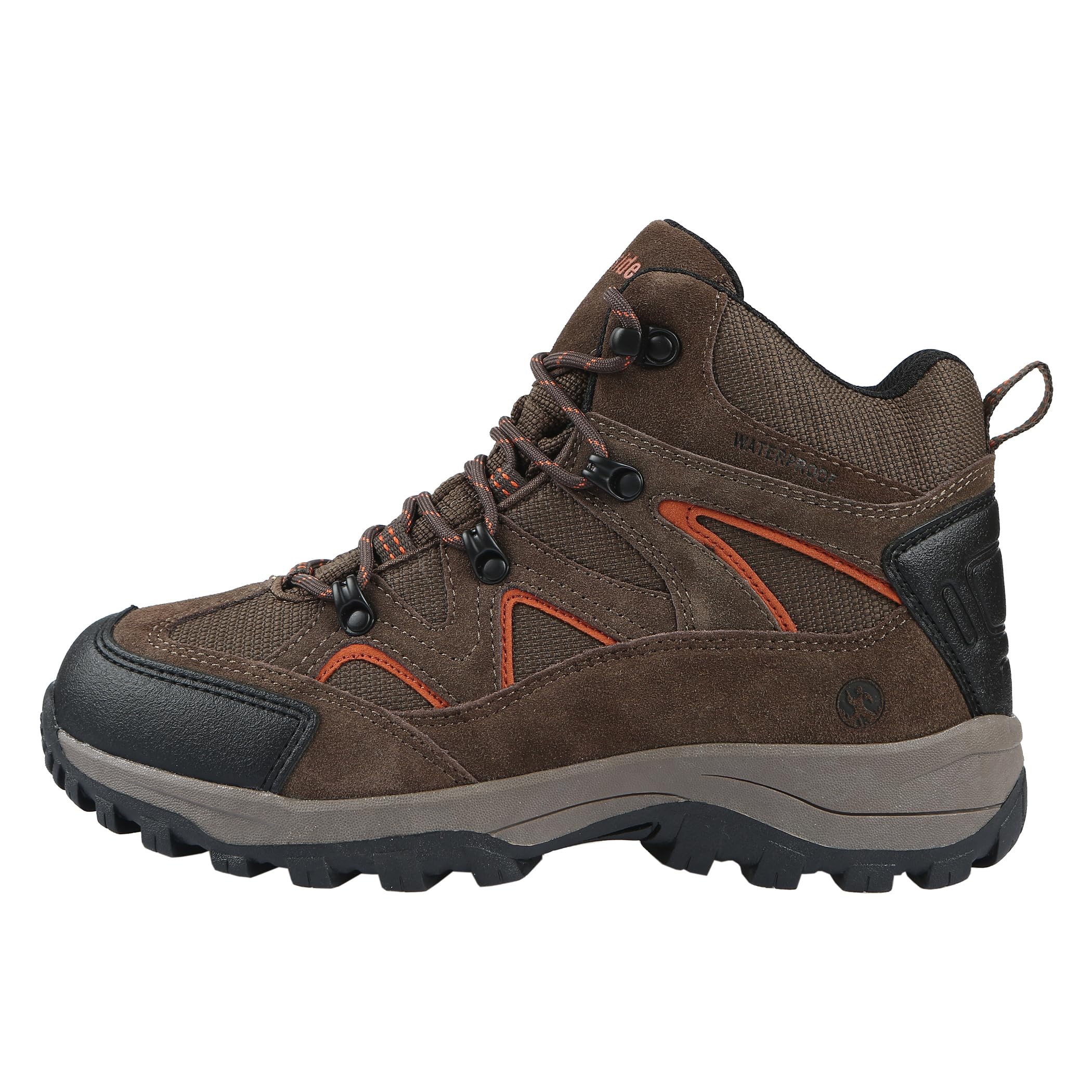 Northside mens Snohomish-m Hiking Boot, Bark/Orange, 10.5 US