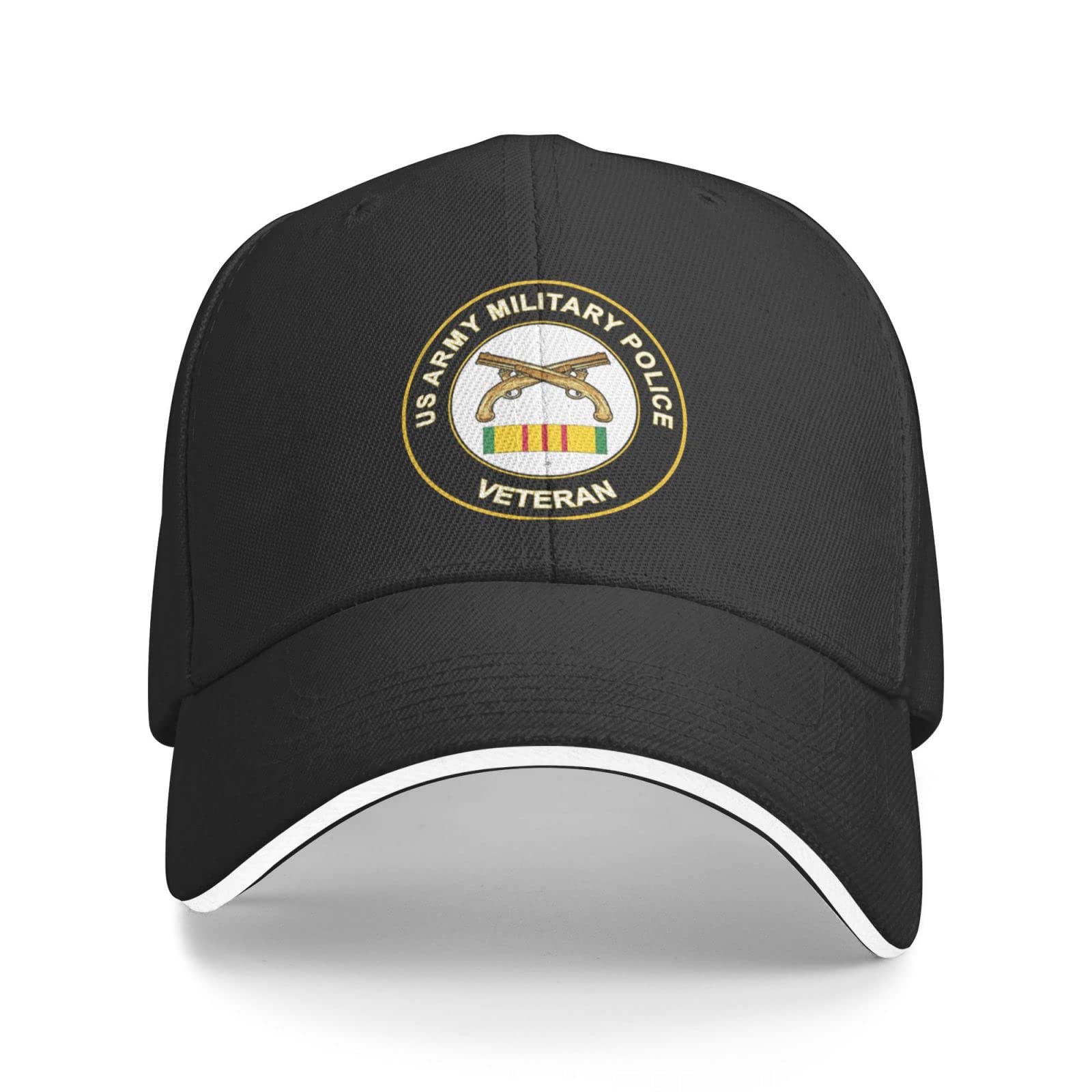 Us Army Military Police Veteran Baseball Golf Cap Casquette Outdoor Trucker Hats Adjustable Custom Black