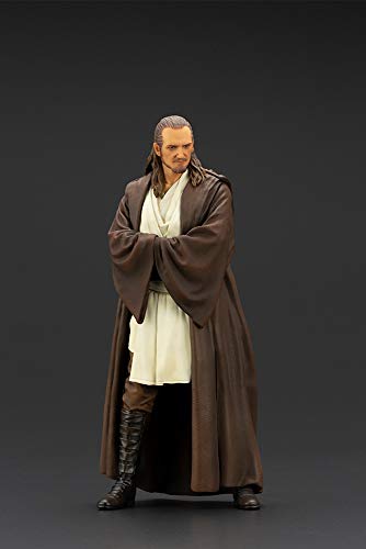 Star Wars: The Phantom Menace: Qui-Gon Jinn ArtFX+ Statue, Multicolor