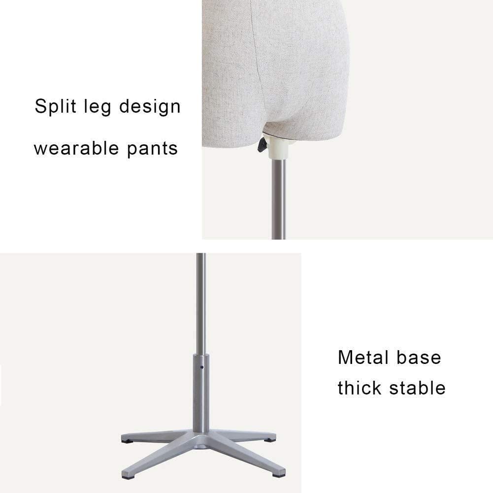 ROLTIN Female Sewing Tailors Dummy Dressmakers Dummies Professional Tailors Dummy Arms Female Tailors Dummy Mannequin (D)