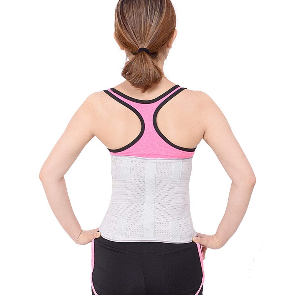 TANGIST Lumbar Brace for Men & Women Waist Trainer Lumbar Support Corrective Posture Relief Lower Back Pain Herniated Disc and Scoliosis (Size : S)