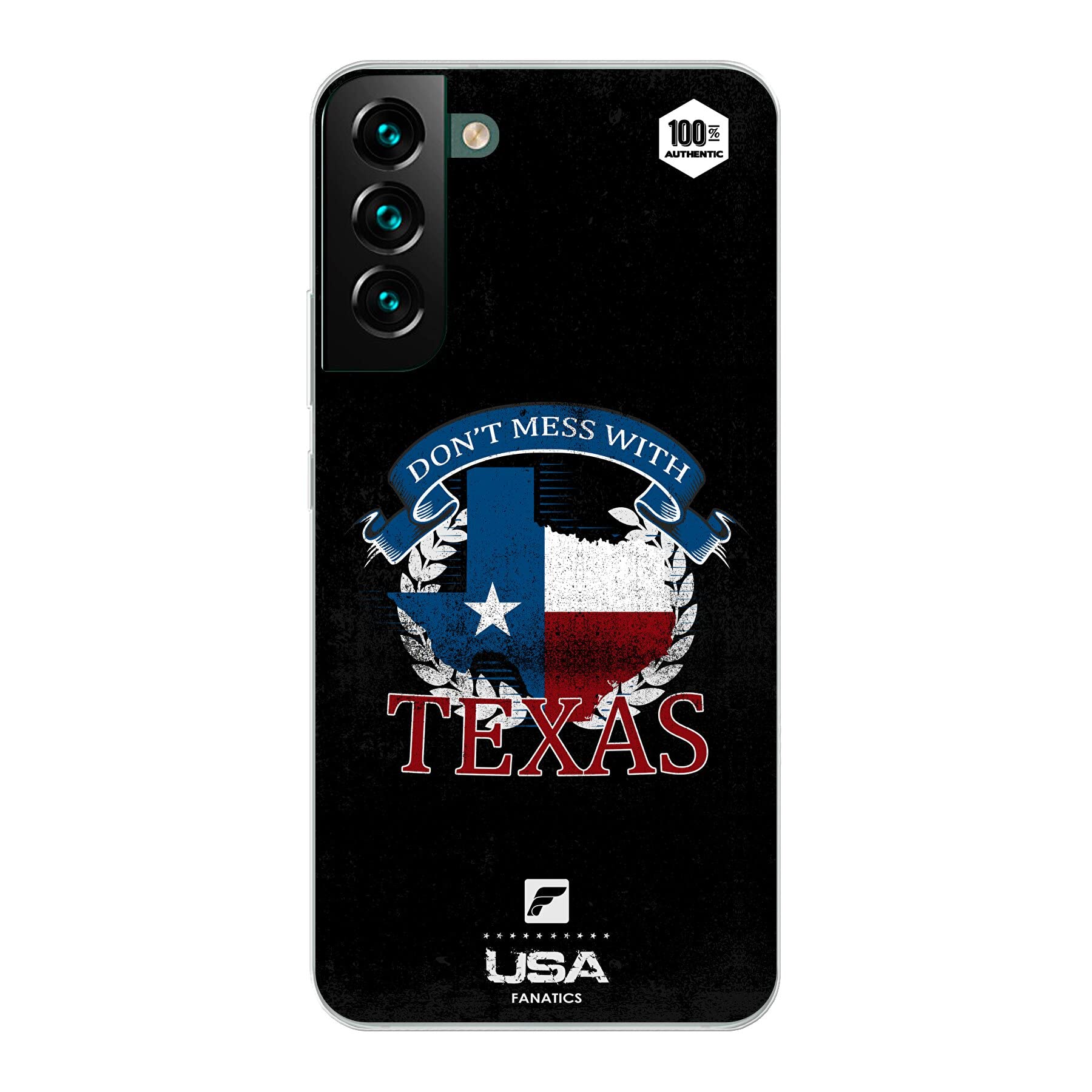 Phone Case Don't Mess with Texas USA Patriot Design Silicone Transparent - Compatible iPhone and Samsung (Samsung Galaxy A52)