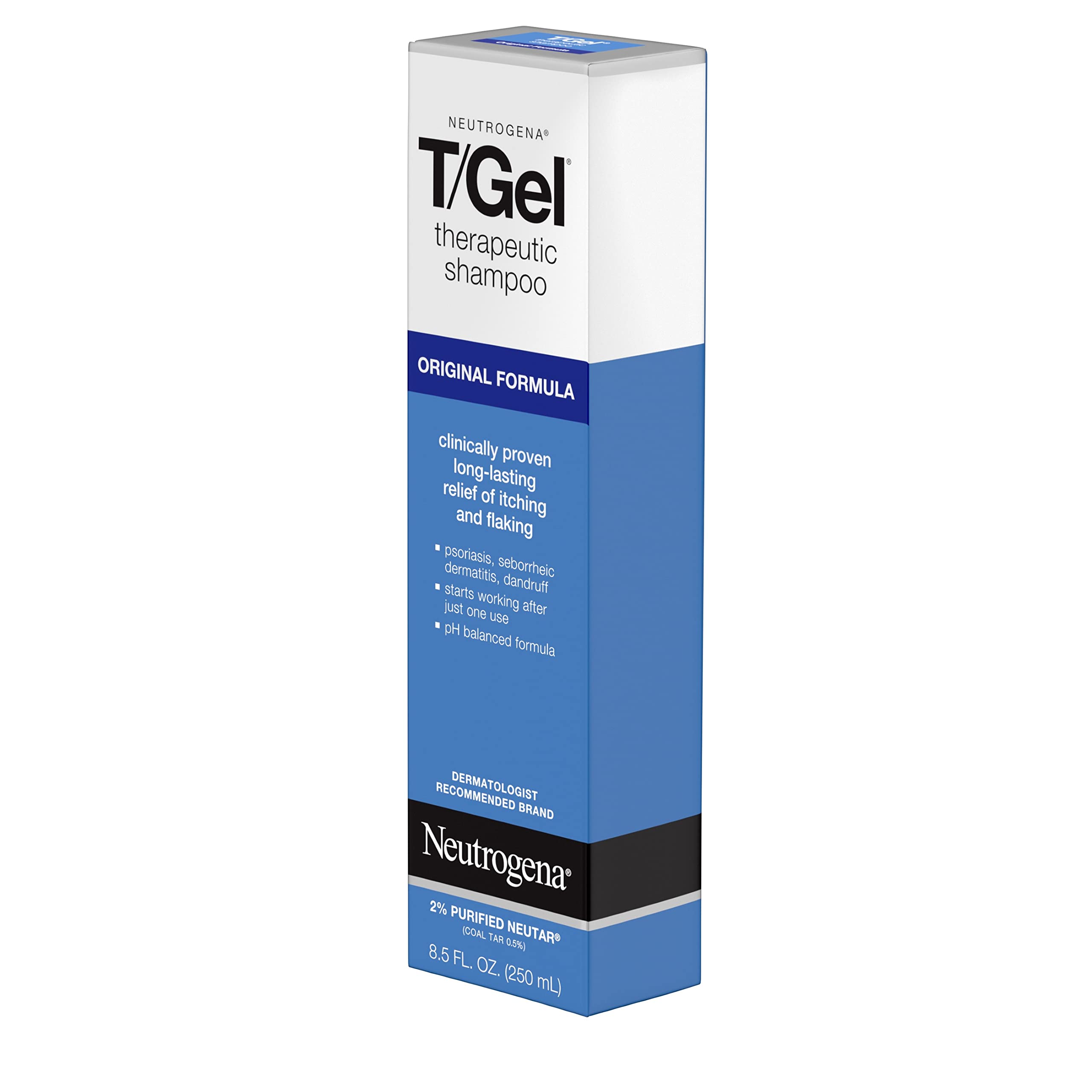 Neutrogena T/Gel Therapeutic Shampoo, Original Formula - 8.5 Fl Oz (Pack of 2)