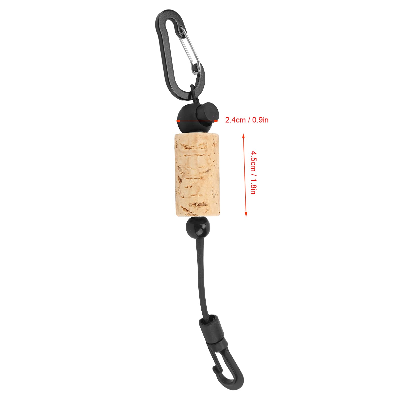 Yeuipea Fishing Tippet Holder,Fishing Portable Tippet Holders 2 in 1 Line Hanger Tools Fishing Accessories
