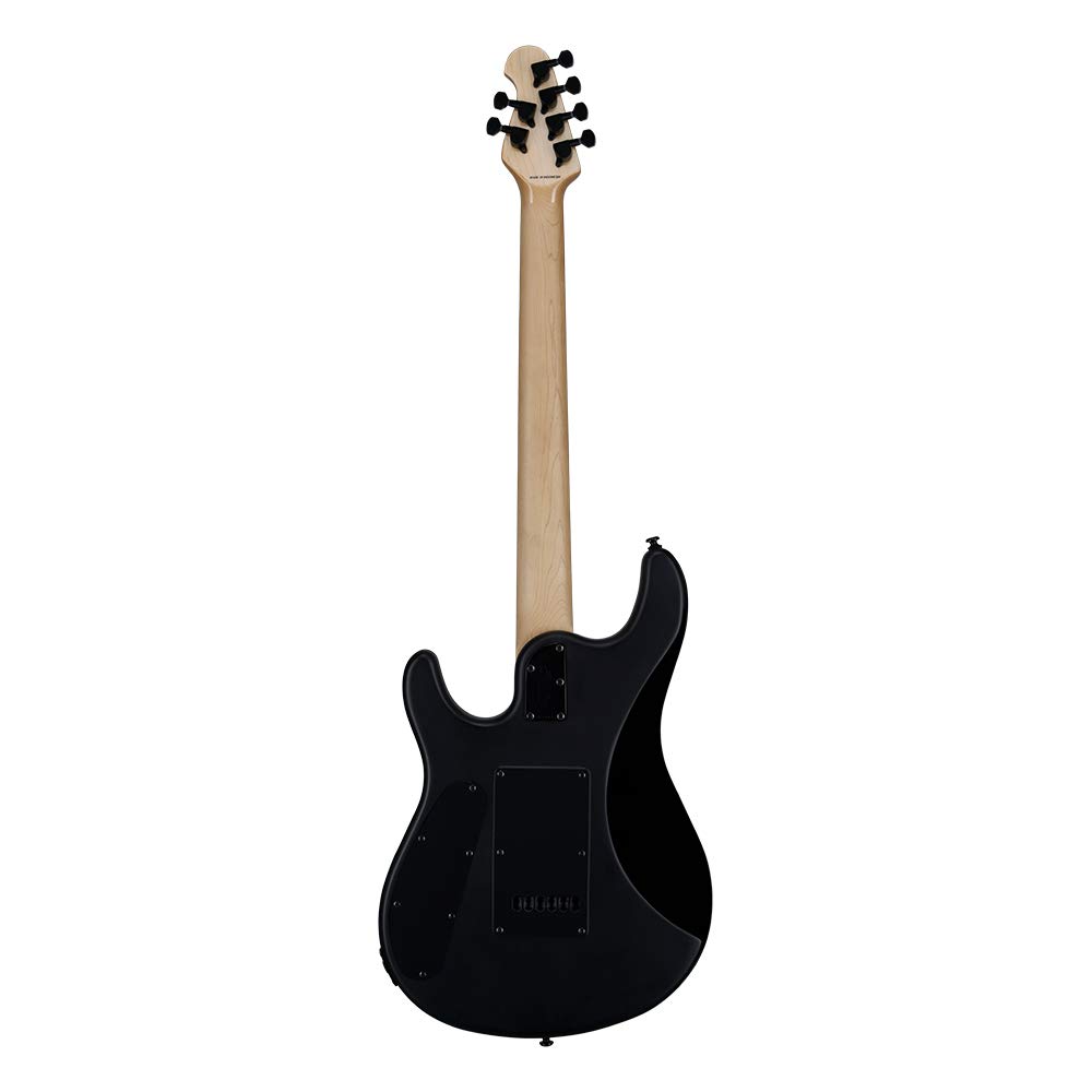 Sterling By MusicMan 6 String Solid-Body Electric Guitar, Right, Stealth Black (JP60-SBK)