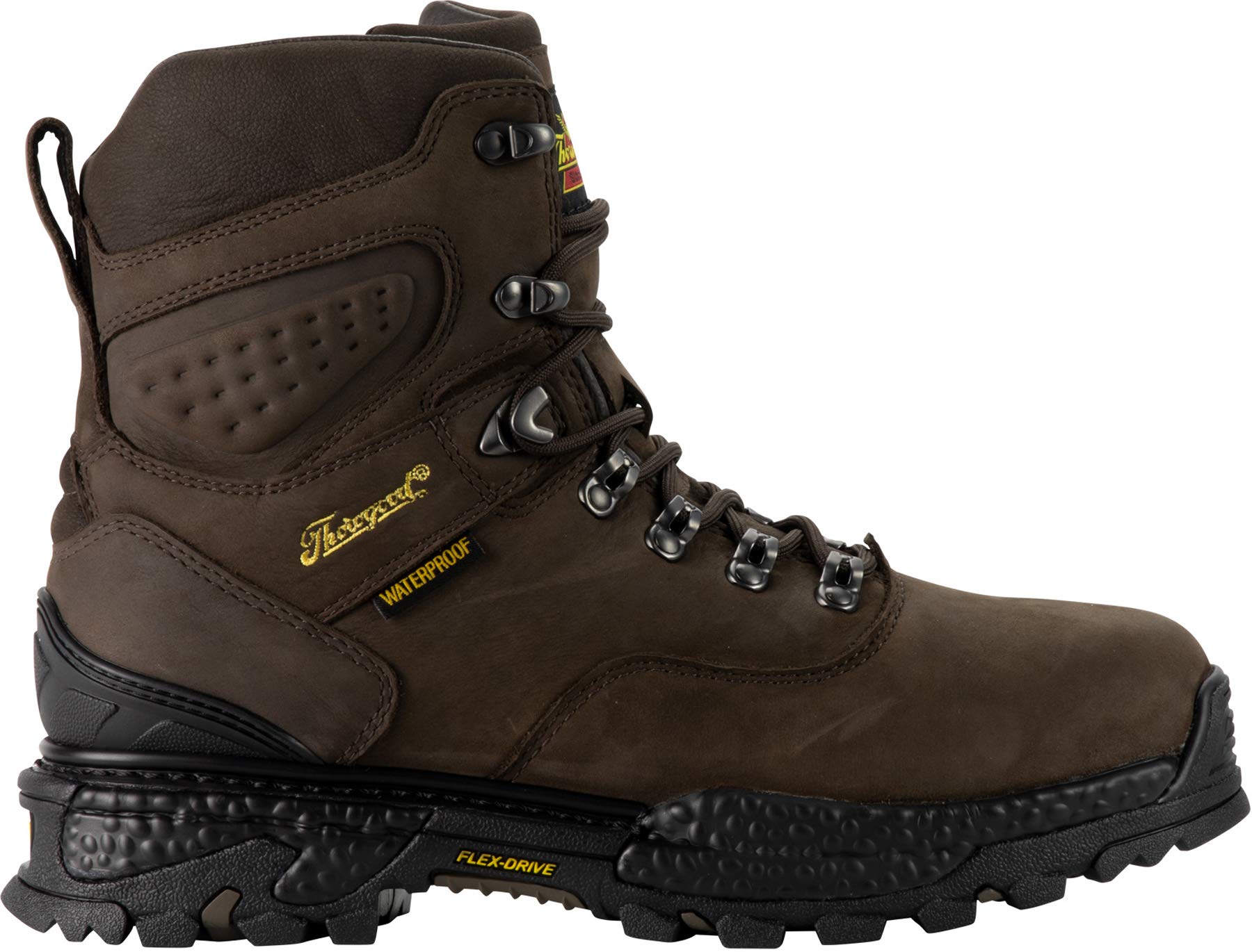 Thorogood Infinity FD Series 7β Waterproof Hunting and Hiking Boots for Men with Full-Grain Leather, Moisture-Wicking Lining, and Anti-Fatigue Traction Outsole, Drakar - 12 W US
