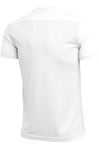 Nike Youth Park VII Short Sleeve Shirt (White, Large)