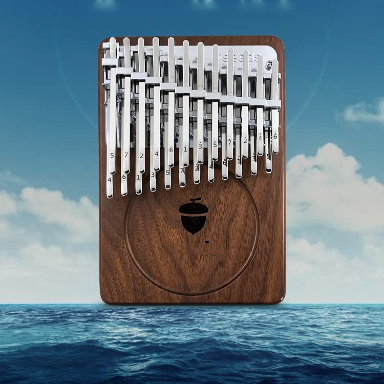 WSSBK Kalimba 24 Key Columbus Thumb Piano Solid Wood Musical Instrument Africa Finger Machine Instrumento (Color : 24keys, Size : C Tone)