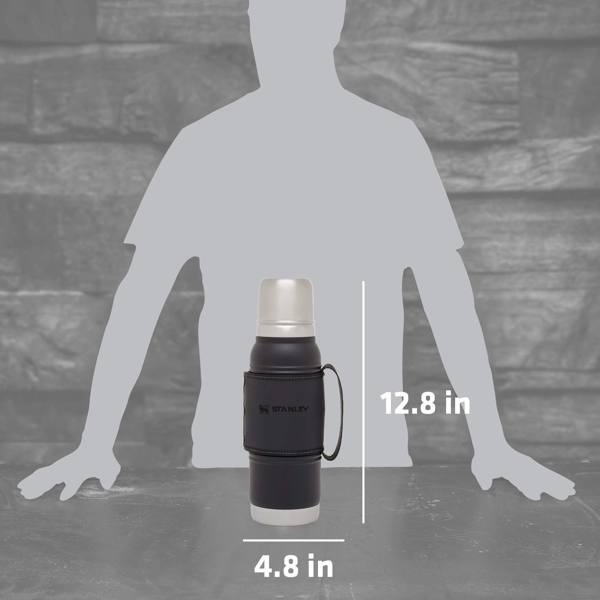 Stanley 10-09839-001 The Quadvac™ Thermal Bottle Hammertone Green 2QT / 1.89L
