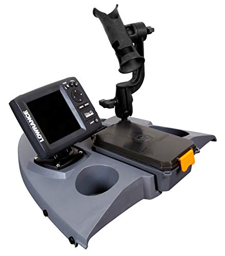 Wilderness Systems Pungo Dashboard | Kayak Dashboard with Dry Storage| Console for Pungo Kayaks, Gray, One Size (9801076)