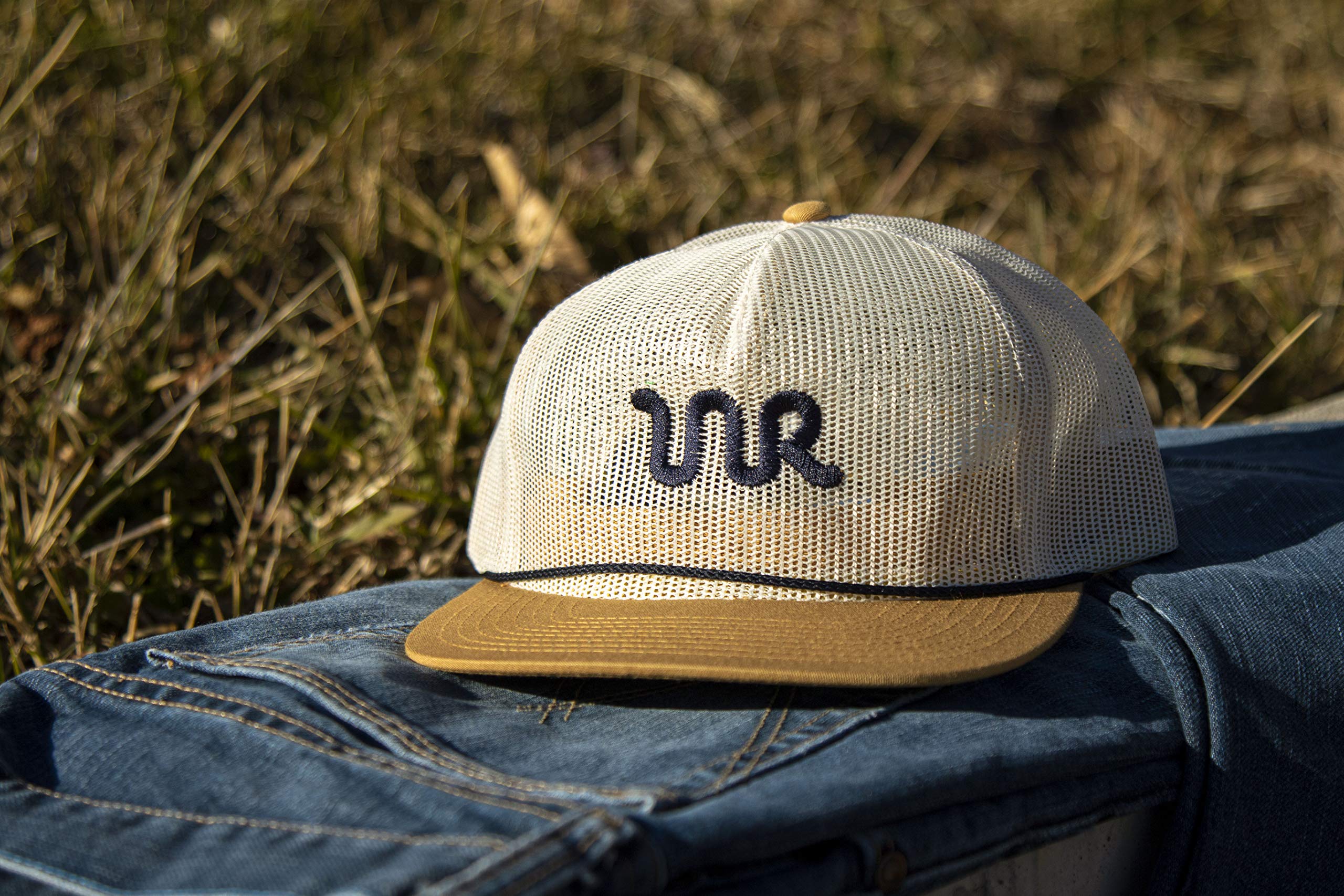 WHISKEY BENT HAT CO. WR Brand All Mesh Hat (Tan)