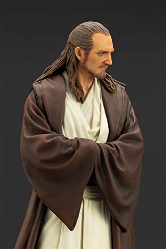 Star Wars: The Phantom Menace: Qui-Gon Jinn ArtFX+ Statue, Multicolor