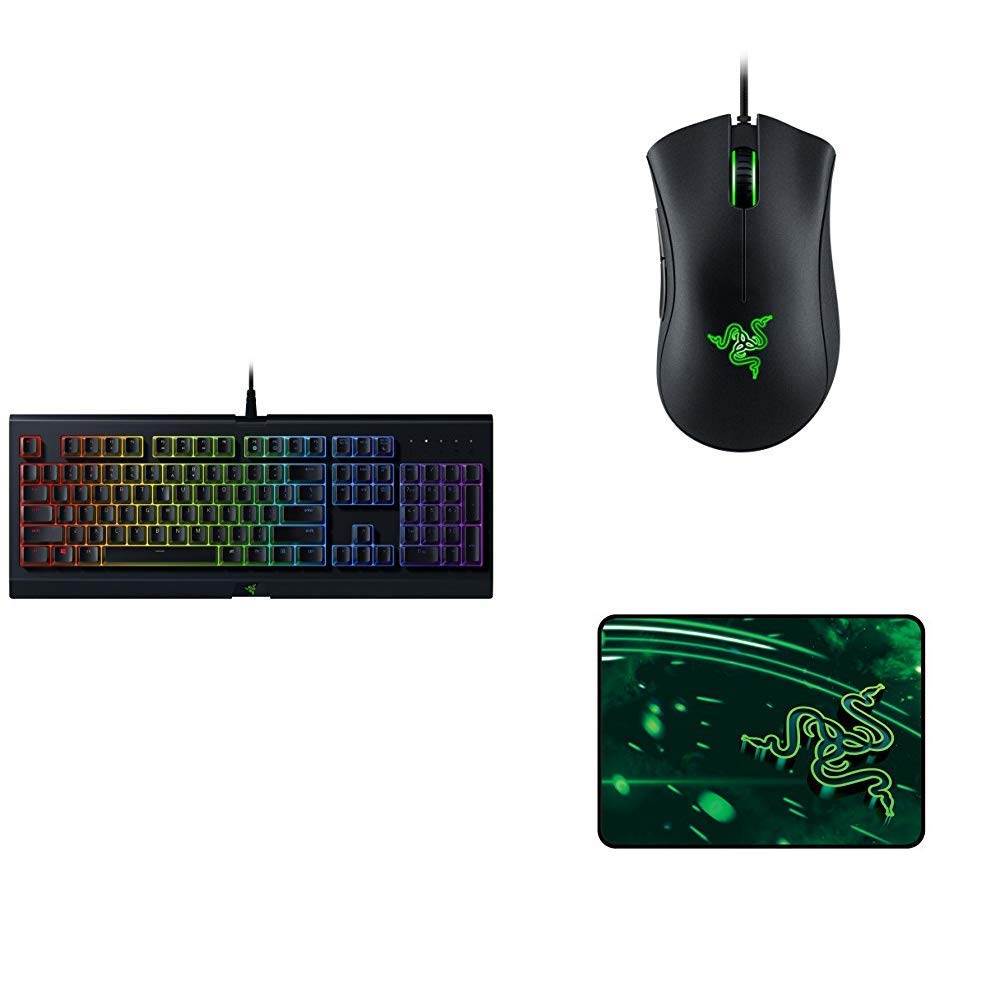 Razer Viper Ultimate Ambidextrous Wireless Gaming Mouse + Goliathus Chroma Mouse Pad Bundle