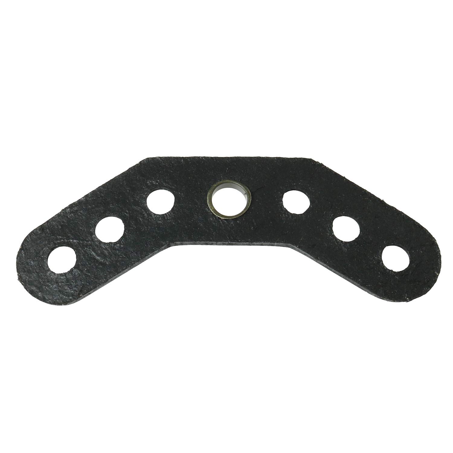 WHYHKJ 3pcs Black Leather Bow Yoke with Metal Grommet Bow Sling Strap Leather Yoke Bracket Mount for Compound Bow Wrist Sling