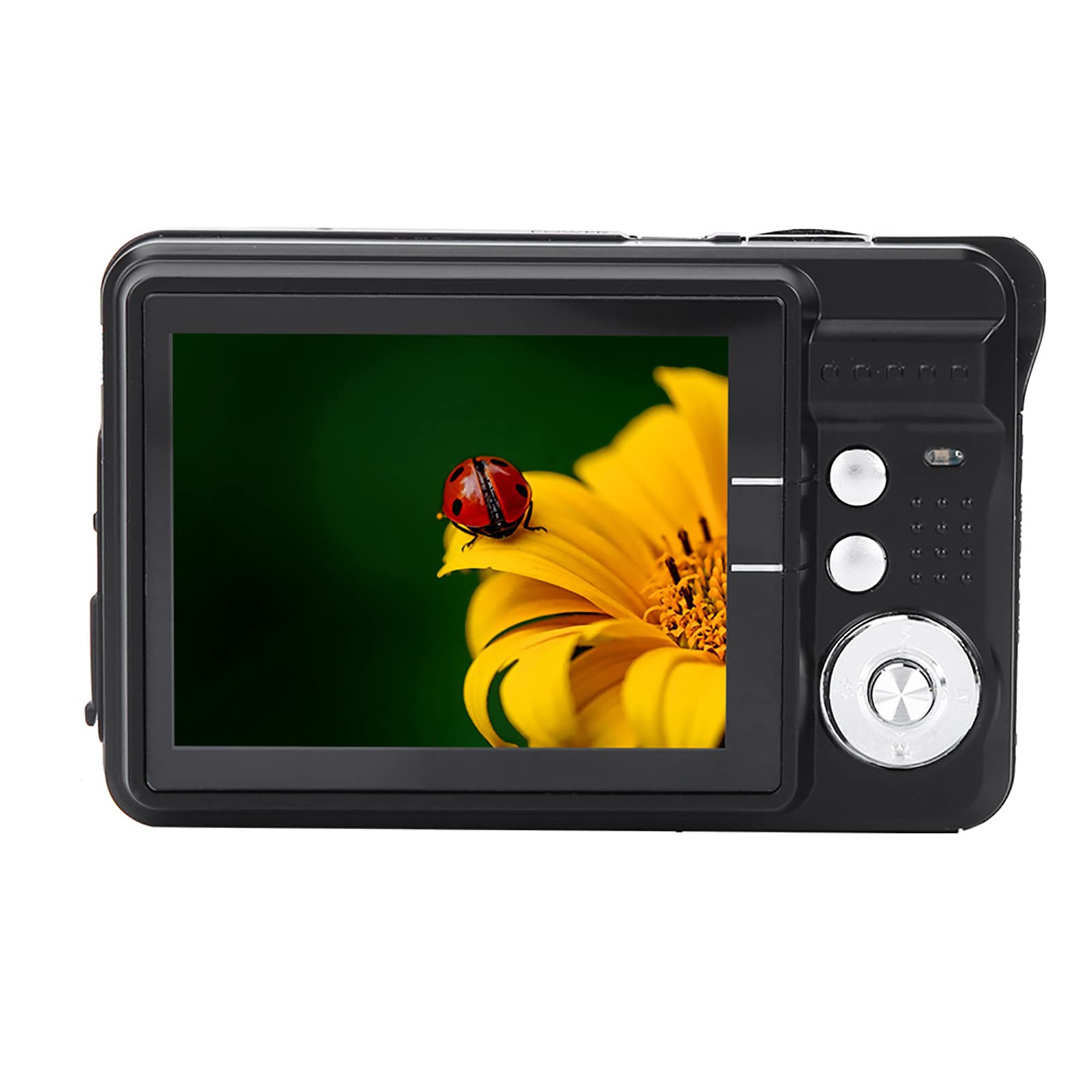 Silver Camera,Decent Camera for Photography,Childrens Camera 2.7 Inch Sn 1080P Hd Children Toy Digital Video Camera Kids with Battery Silver (Bliack)