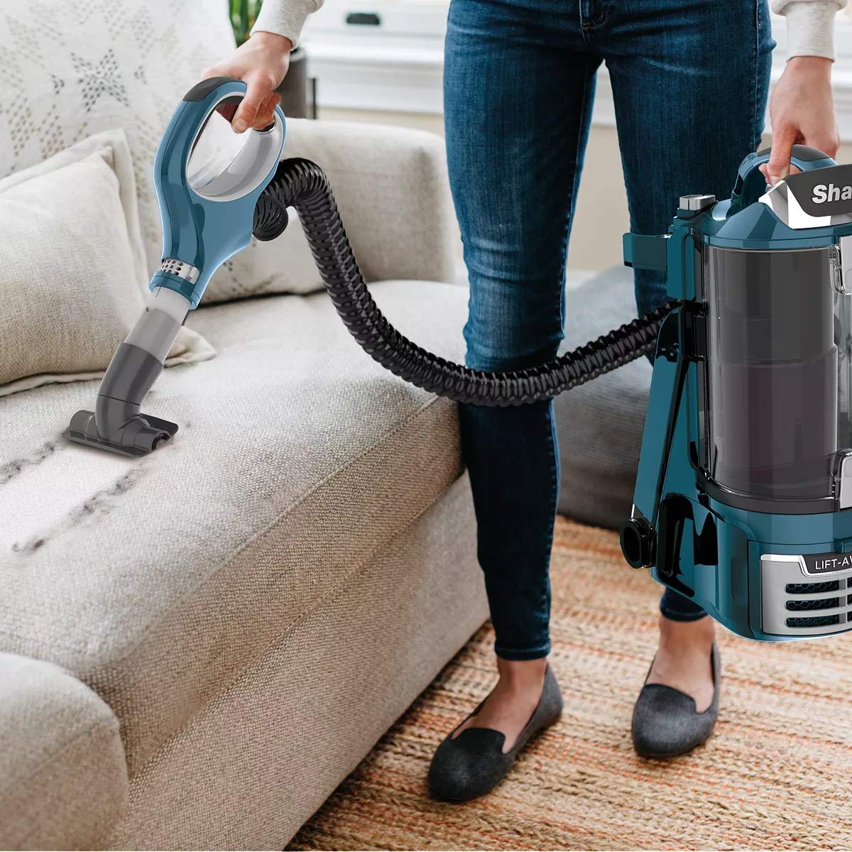 Shark Rotator Lift-Away with Self-Cleaning Brushroll Upright Vacuum, ZU572 (Renewed)