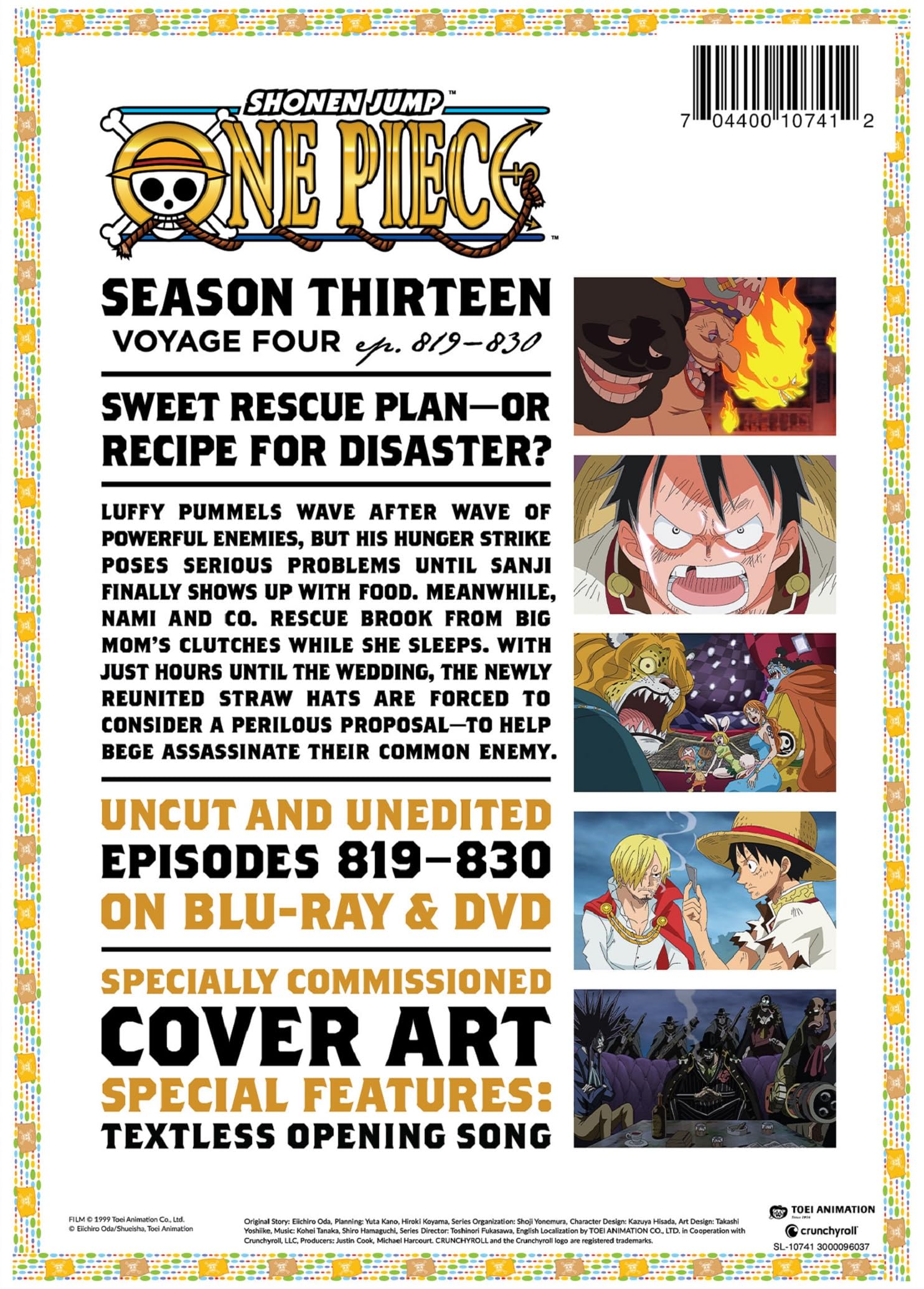 One Piece: Season Thirteen - Voyage Four - Blu-ray + DVD