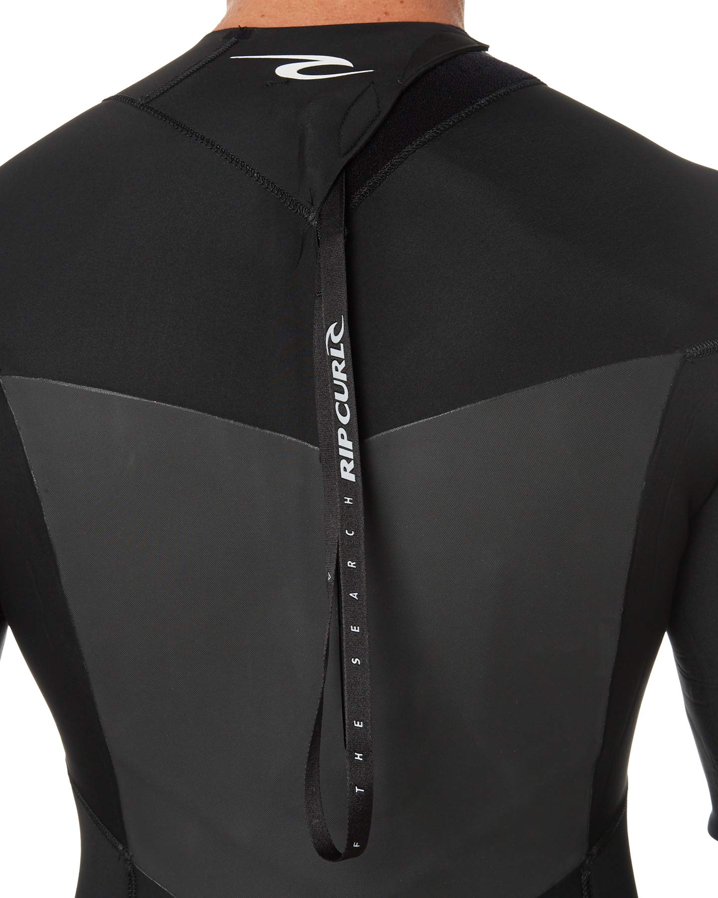 Rip Curl Men's Dawn Patrol 3/2mm Back Zip Full Wetsuit - Black - M