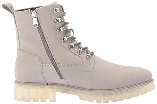 Steve Madden Men's Motorad Hiking Boot, Grey, 7
