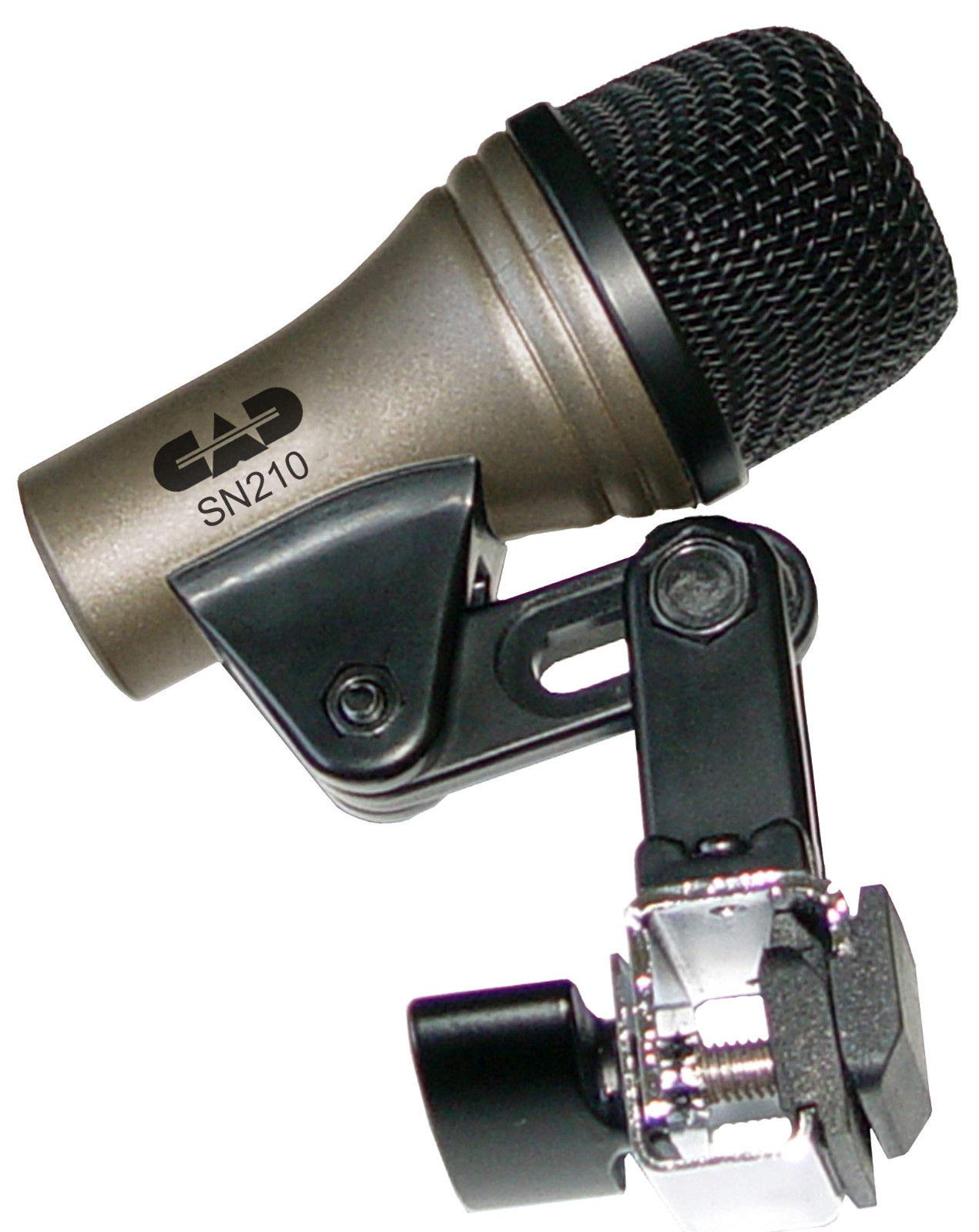 SNARE DRUM MICROPHONE CAD SN210 FOR SNARES BONGOS TOMS+ MIC CLIP