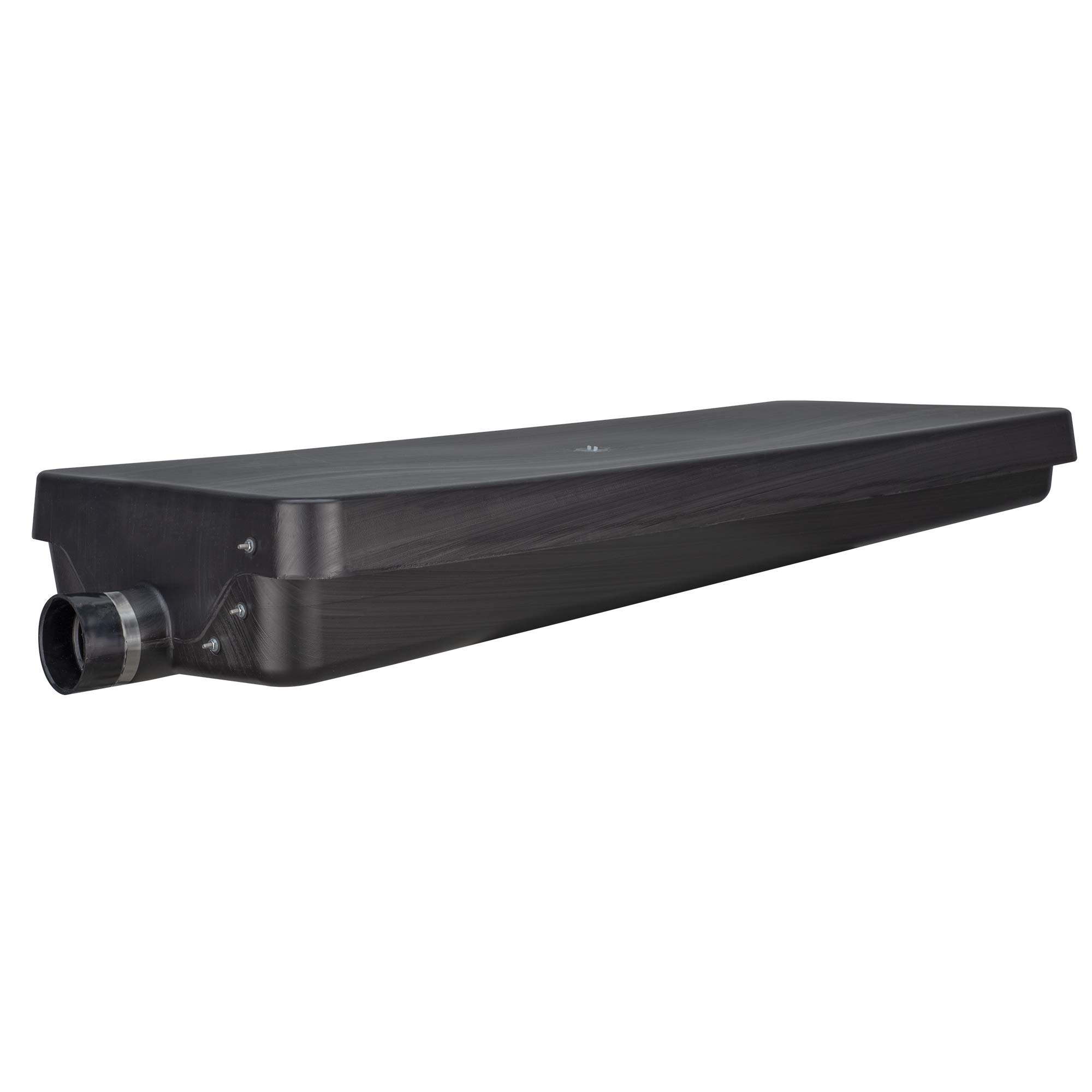 RecPro 3 Gallon Black Waste Water RV Holding Tank 22” x 54” x 8” | Fitting Kit Included | Made in America