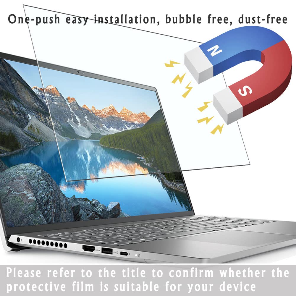 Vaxson Tempered Glass Screen Protector, compatible with YAMAZEN QMM4K-156 15.6" Monitor Visible Area Cover Only, 9H Film Protector [Not Full Coverage]