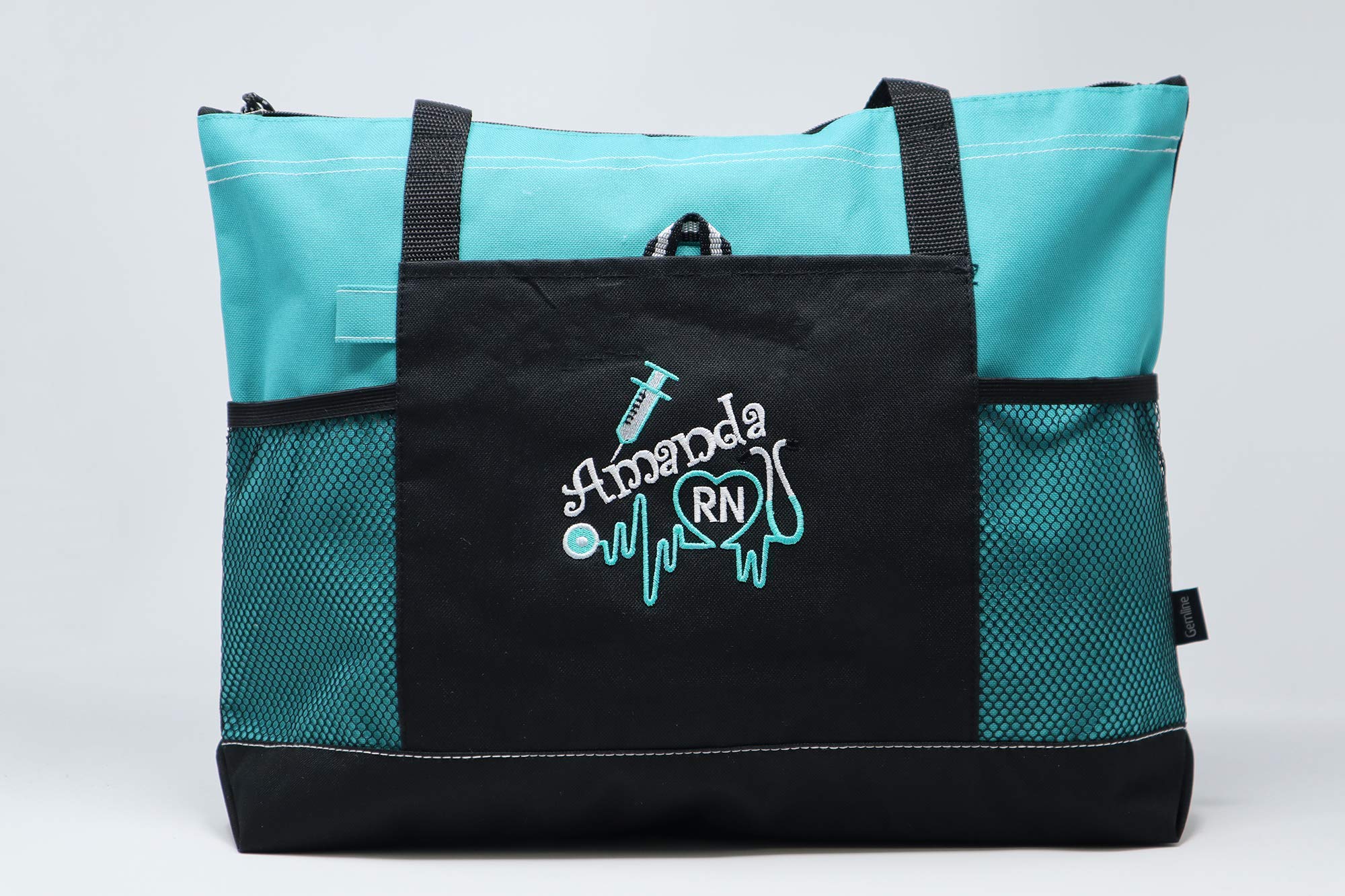 Nurse, RN, LPN, CNA, Medical Personnel Personalized Embroidered Tote Bag