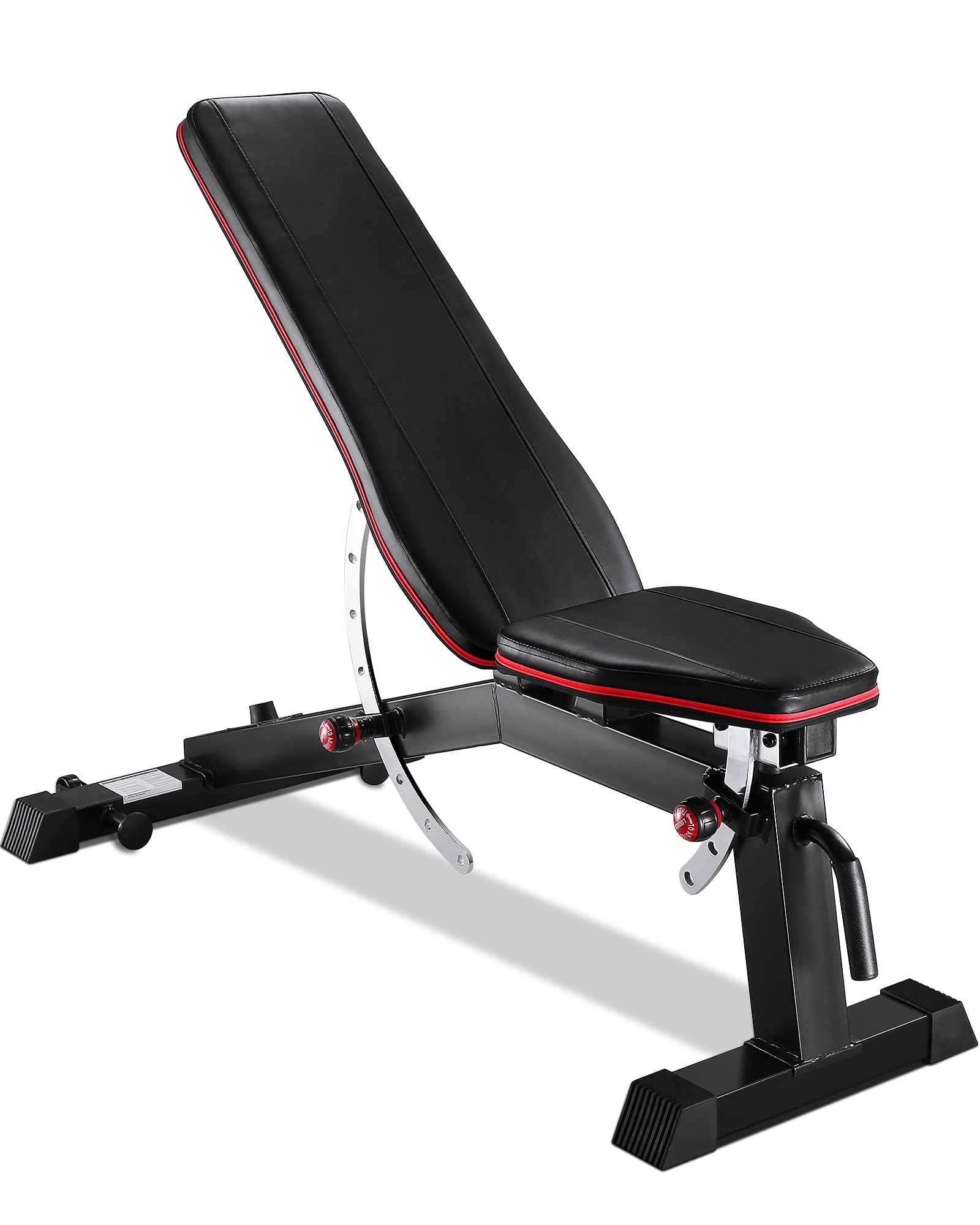 Weight Bench Adjustable Weight Bench With 1000lbs Load Capacity 9+3 Levels Adjustable For Strength Training Resistance Body Exercise For Home Gym Indoor Workout