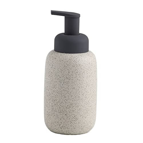 Soap Dispenser Ceramic Liquid Foam Soap Dispenser Portable Shampoo Conditioner Body Wash Lotion Pump Bottle Bathroom Accessories Bathroom Soap Dispenser (Color : A1)