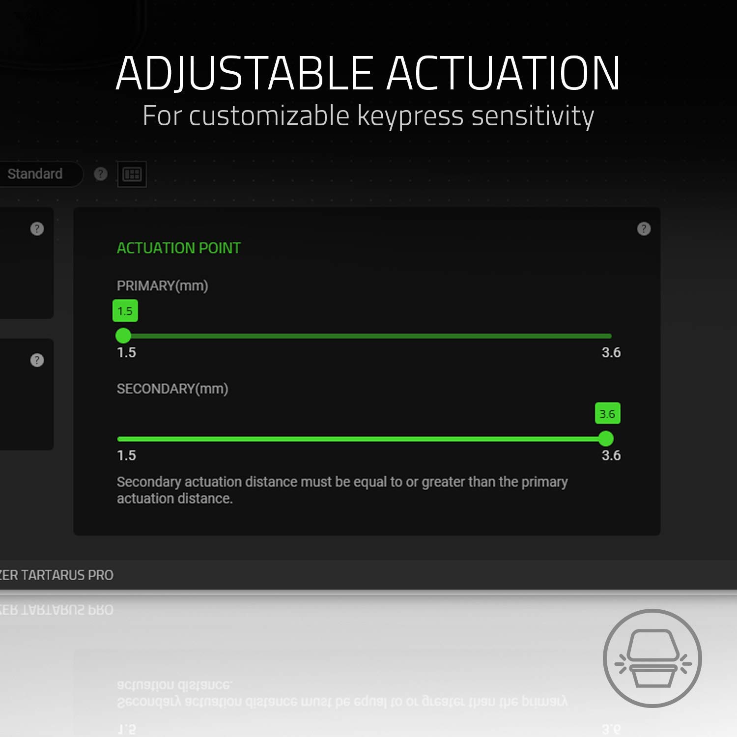 Razer Tartarus Pro Gaming Keypad: Analog-Optical Key Switches 32 Programmable Keys Customizable Chroma RGB Lighting- Programmable Macro Functionality- Variable Key-Press Pressure Sensitivity (Renewed)