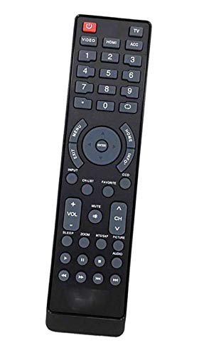 Replaced Remote Control Compatible for Insignia NS-19E320A13 NS-32E320A13A NS-39L240A13 NS-42L260A13A NS-50L240A13 NS-55E480A13A LCD LED LCD HDMI HDTV TV