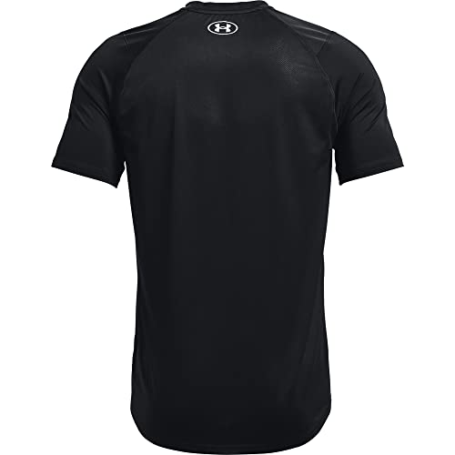 Under Armour Men's Raid 2.0 Short Sleeve T-Shirt, Black (001)/White, X-Large