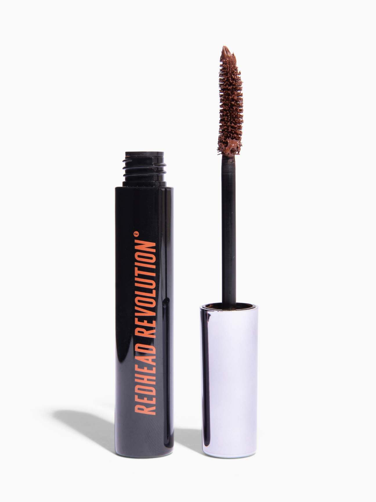 Redhead Revolution's Vegan Gingerlash Redhead Mascara | Auburn Brown Mascara for Redheads & Blondes (Honest Auburn)