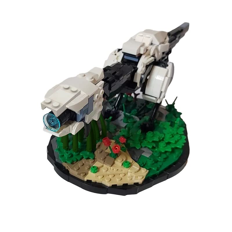 Zero Dawn Corruptor War Machine Building Set,Game Monster Scarab Robot Figure Building Brick Model Toy,Construction Toys for Kids, Boys and Girls (332Pcs) (Broadhead 339Pcs)
