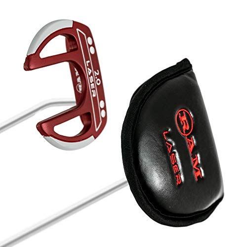 Ram Golf Laser No.2 Putter - Right Hand - Headcover Included - 34"