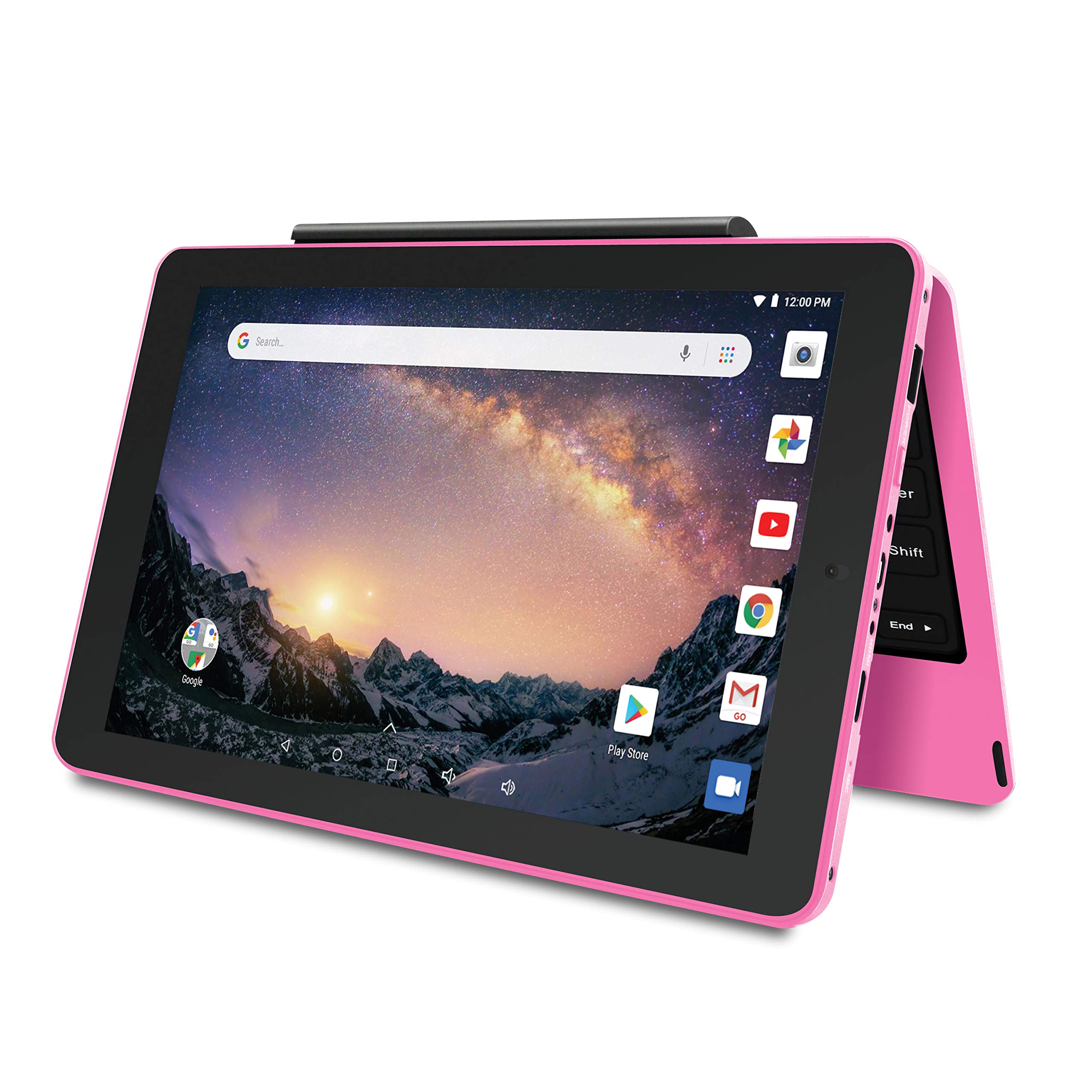 RCA 11.5" Galileo Pro (2-in-1) Laptop Tablet with Detachable Keyboard - 32GB | Android 8.1 (Go Edition) - (RCT6513W87DK5E) (Pink)