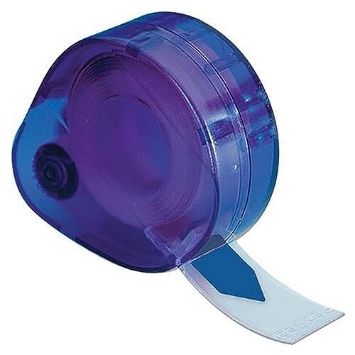 Redi-Tag Solid Arrow Dispenser Flags, 120 Flags per Dispenser, 1-7/8 x 9/16 Inches, Blue, 1-Pack (71044)