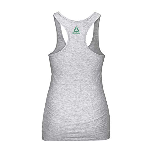 Reebok Crossfit Racerback Tank, Medium Grey Heather, X-Small