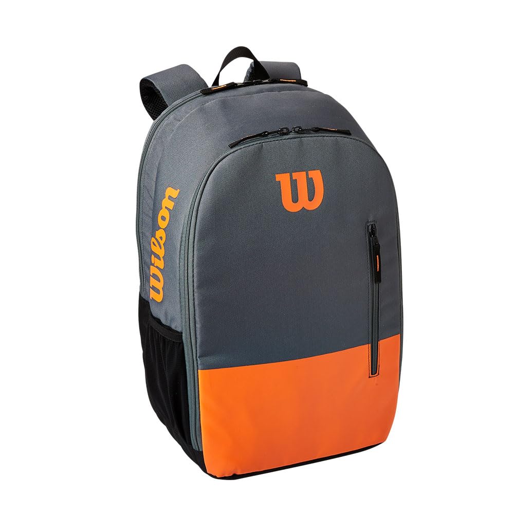 Wilson Team Tennis Backpack, Holds up to 2 rackets, Green/Grey, WR8009903001