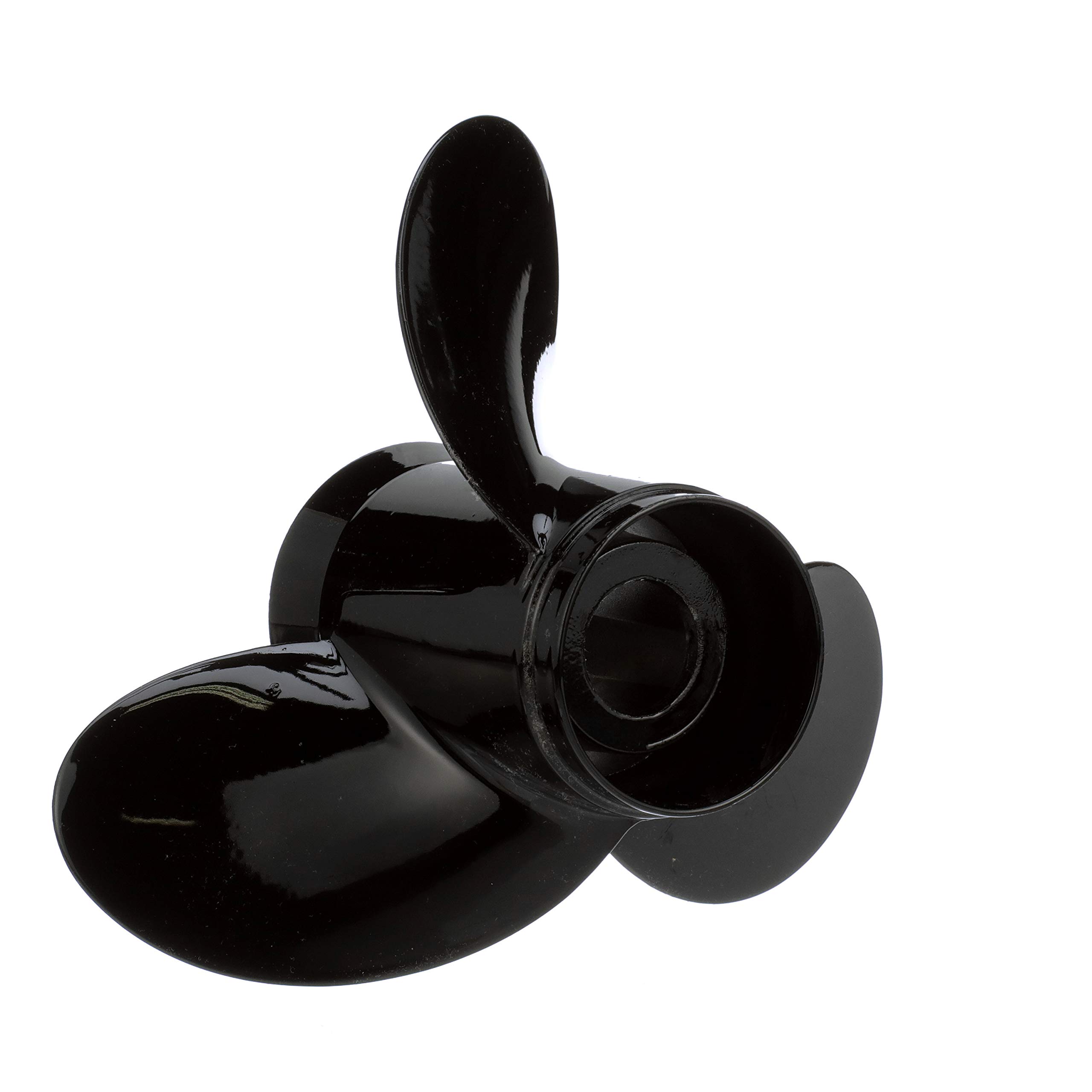 Quicksilver Black Diamond 3-Blade Aluminum Propeller, 10.6 dia x 12 pitch, Right Hand