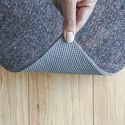 RUGPADUSA - Contour-Lock - 2'6" x 7' - 1/8" Thick - Felt and Rubber - Quality Non-Slip Rug Pad - Subtle Cushioning with Reliable Gripping Power, Safe for All Floors