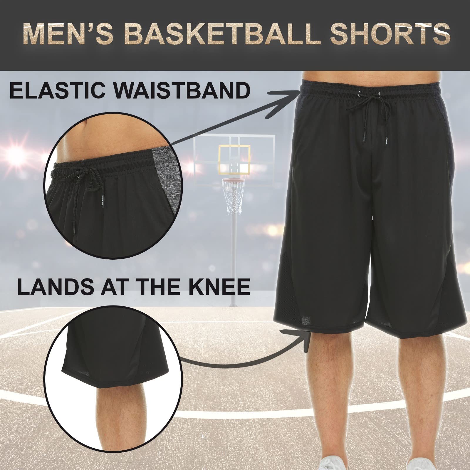 X Game Time - 4 Pack Boy's Active Performance Shorts Athletic Performance Shorts, Medium, 10/12, Set A
