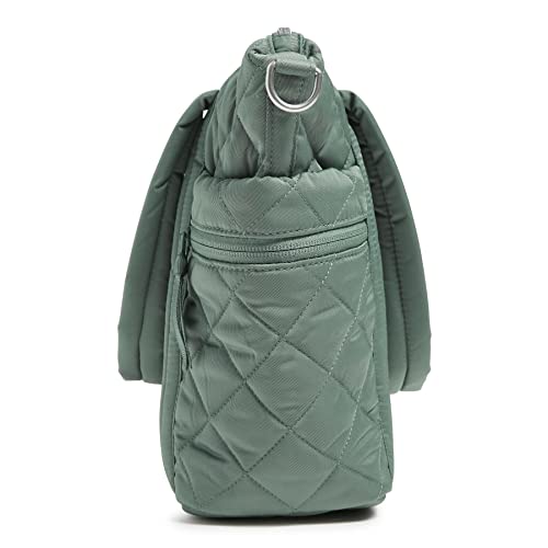 Vera Bradley Women's Performance Twill Small Multi-Strap Tote Bag, Olive Leaf, One Size