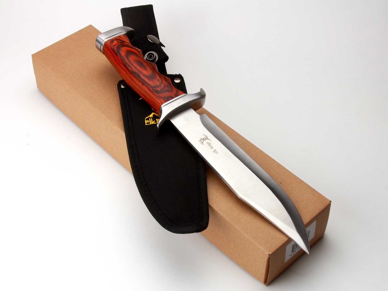 NDZ Performance Elk Ridge Outdoor Hunting Fixed Blade Full Tang Knife Naughty and Nice Girls