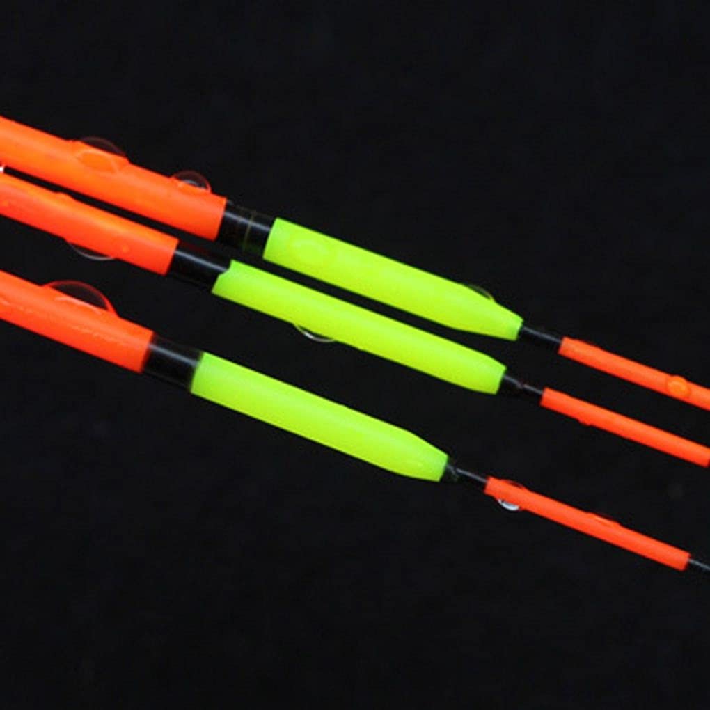 YDXNY 12pcs Balsa Wood Fishing Corks Angling Tackle Tool Accessoris Bobbers with Paulownia Wood Box