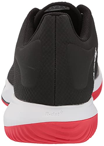 Wilson Men's KAOS Swift Tennis Shoe, Black/Pearl Blue RED, 10