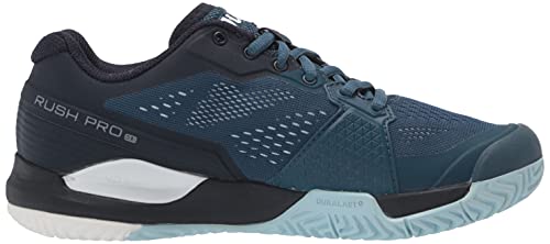 Wilson Women's Rush PRO 3.5 W Tennis Shoe, Majolica Blue/Outerspace/White, 6