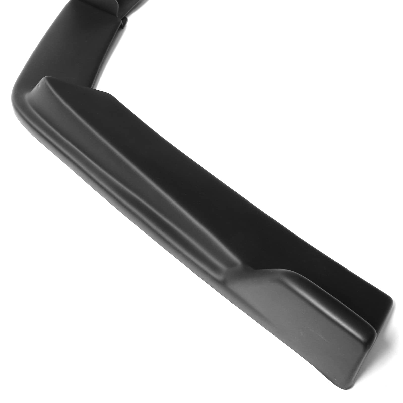 Rear Diffuser Compatible with 15-17 Ford Mustang HN Style 4 Fins Bumper Lip PP Black by IKON MOTORSPORTS