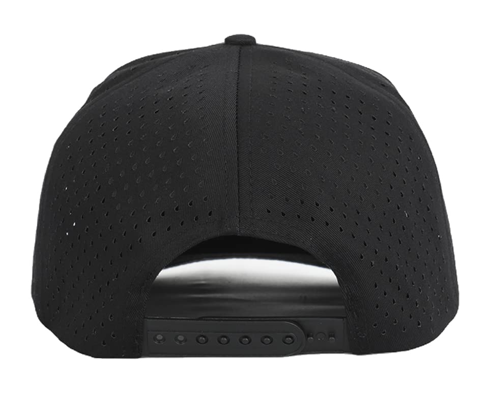 SixHats Stealth Tradesman Waterproof Blank Hat | Unisex | Medium/Large | Hats for A Cause (as1, Alpha, m, l, 58CM (Medium - Large)) Black