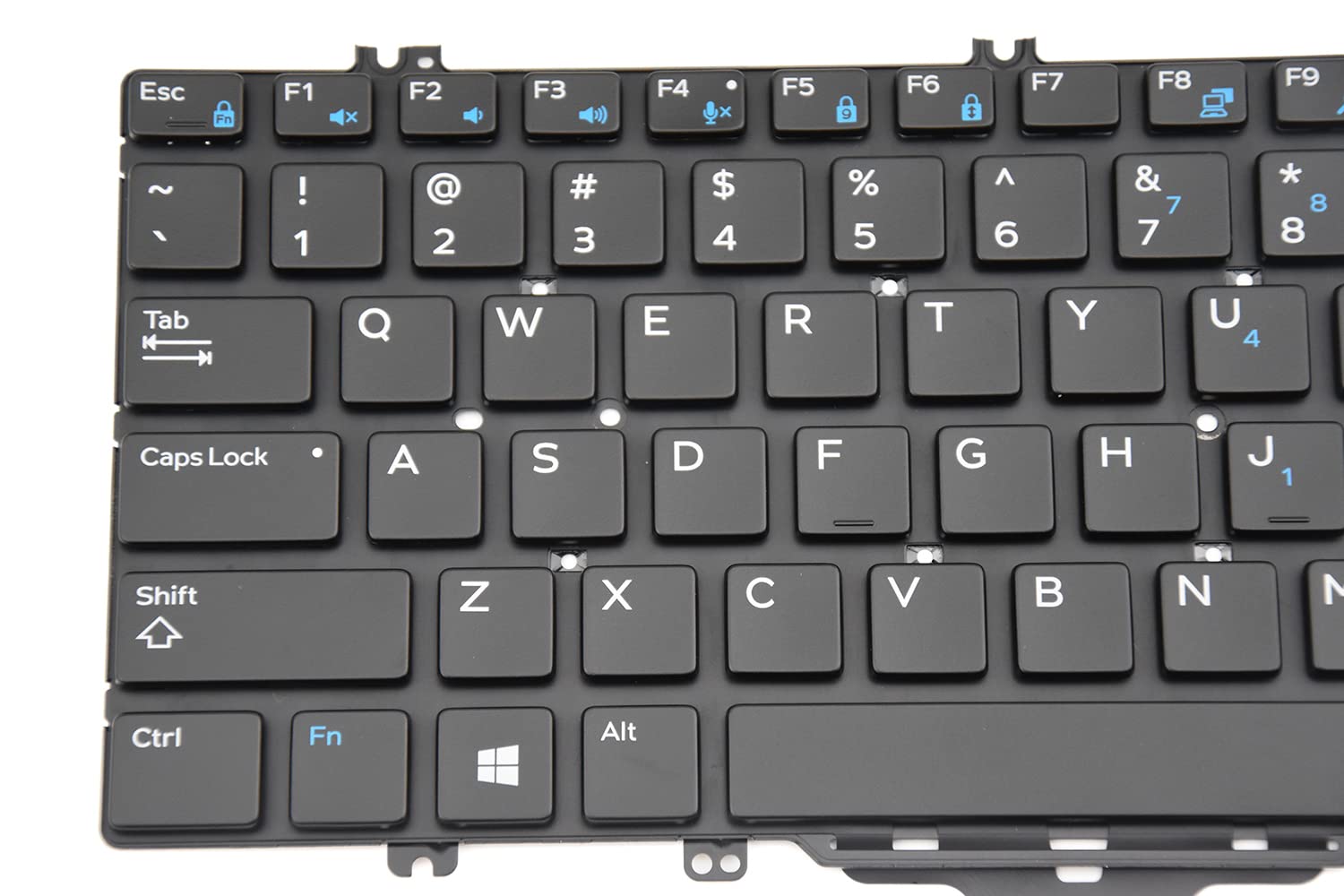Replacement Laptop No Backlight Keyboard for DELL Latitude 5280 5288 5290 5289 7280 7290 7389 2 in1 E5280 E7280 E7380